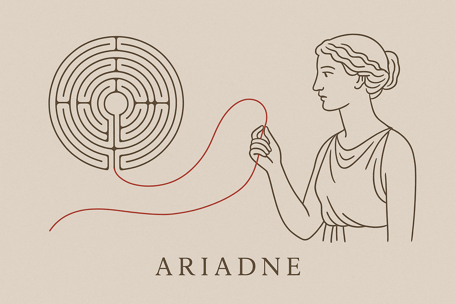 The Red Thread & the Labyrinth: A Ritual of Guidance for Modern Times ...